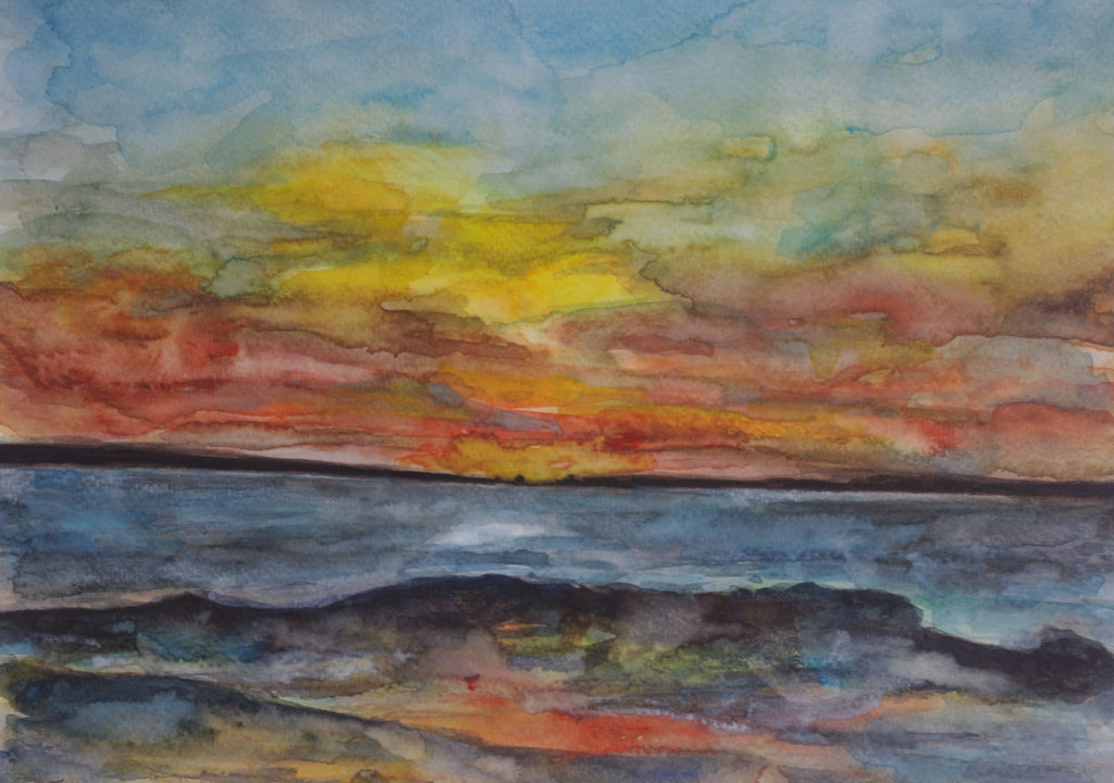 Connemara Sunset – Fiona Concannon Artist